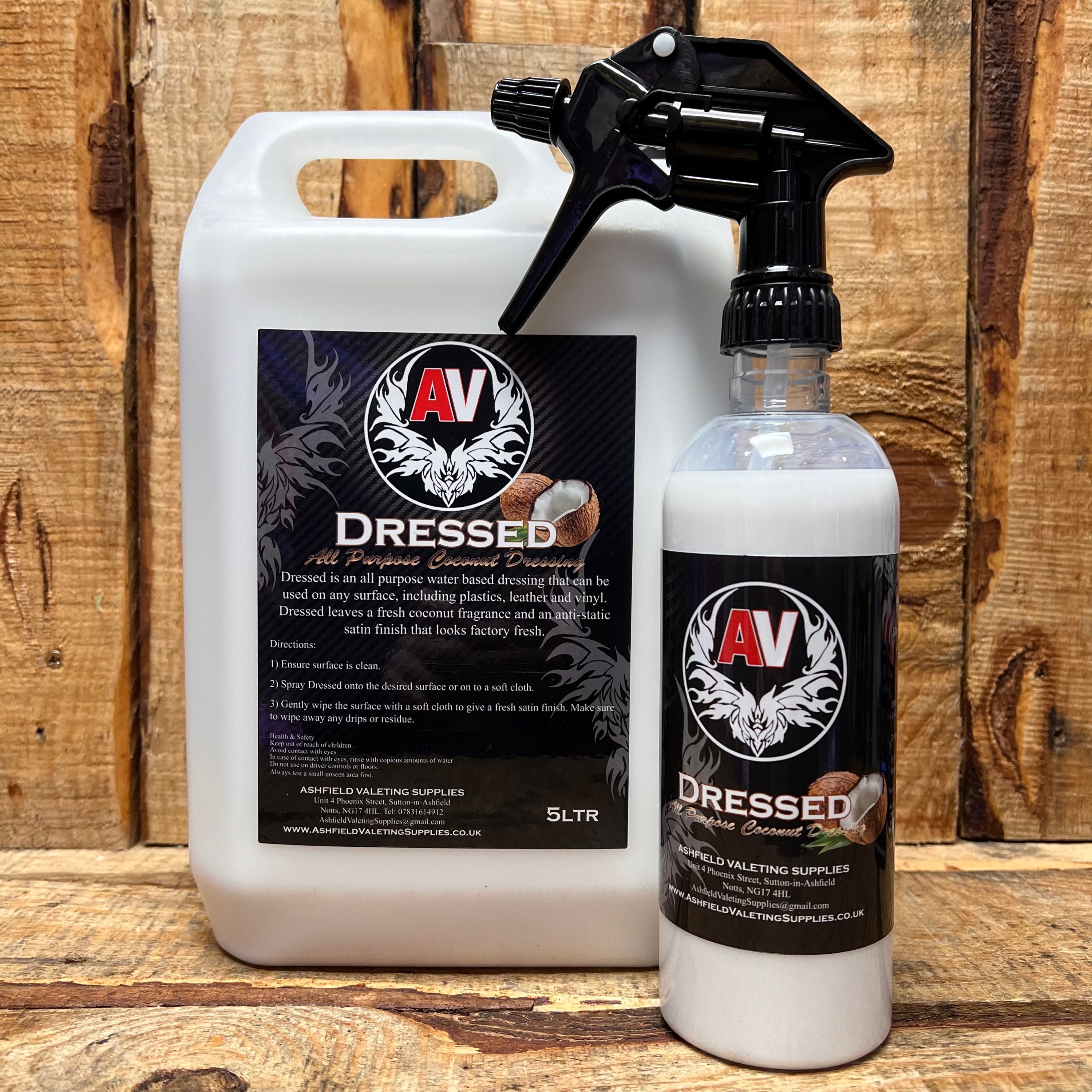 Dressed Coconut - Satin All Purpose Dressing Water-based – Ashfield ...